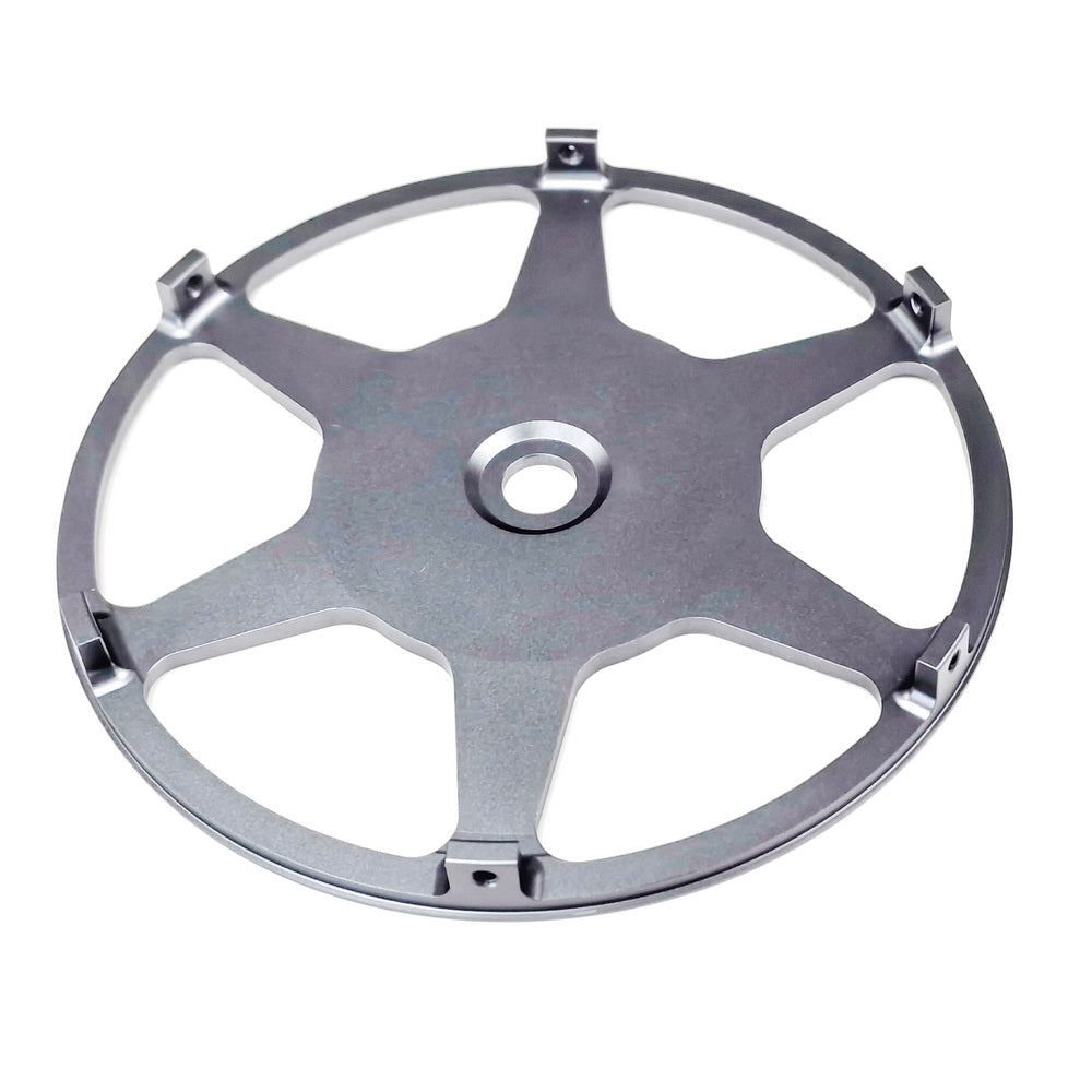 Falcon 4" 2 Blade Round Tip Carbon Fiber Spinners Aluminum Back Plate ...