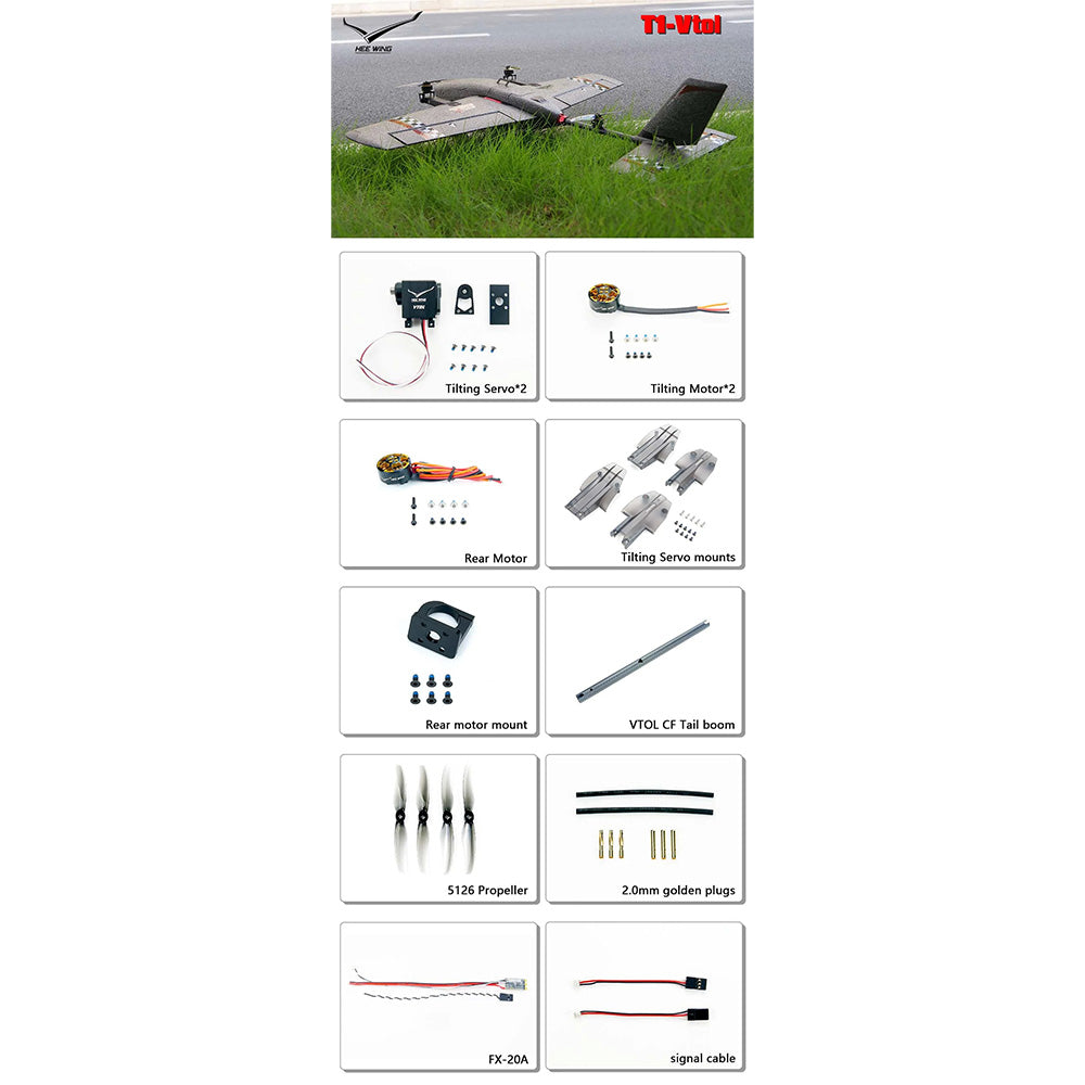 HEE WING T-1 Ranger VTOL Conversion Kit – MPI Hobby