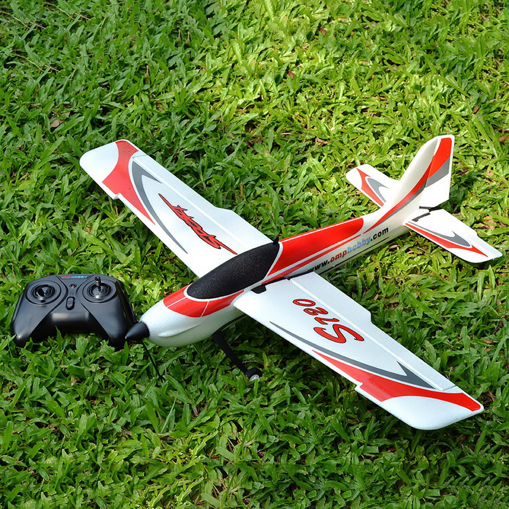 OMPHOBBY S720 RC Plane RTF 6-Axis Gyro Stabilizer RC Airplane Ready To ...