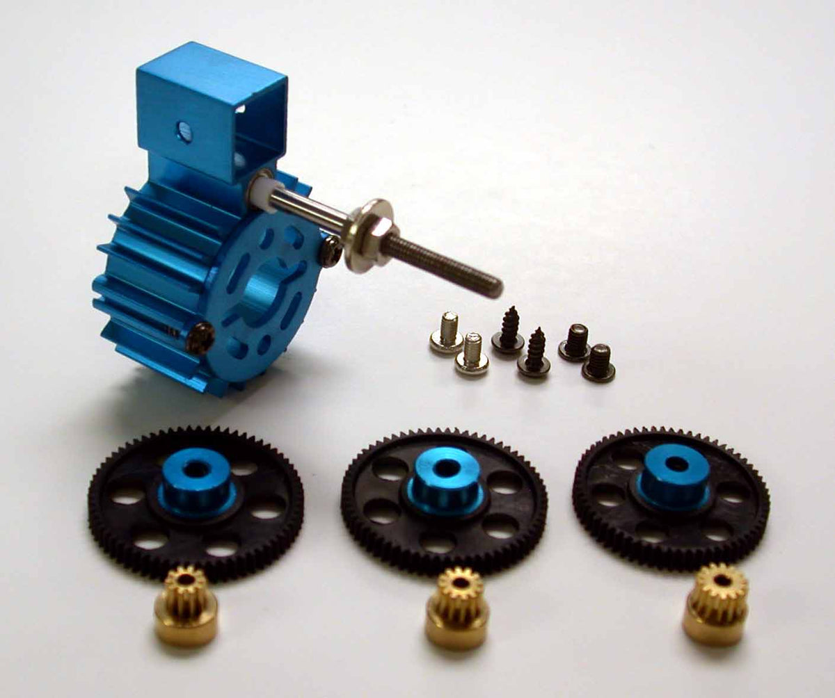 Himax Offset Aluminum Gear Boxes — MPI Hobby