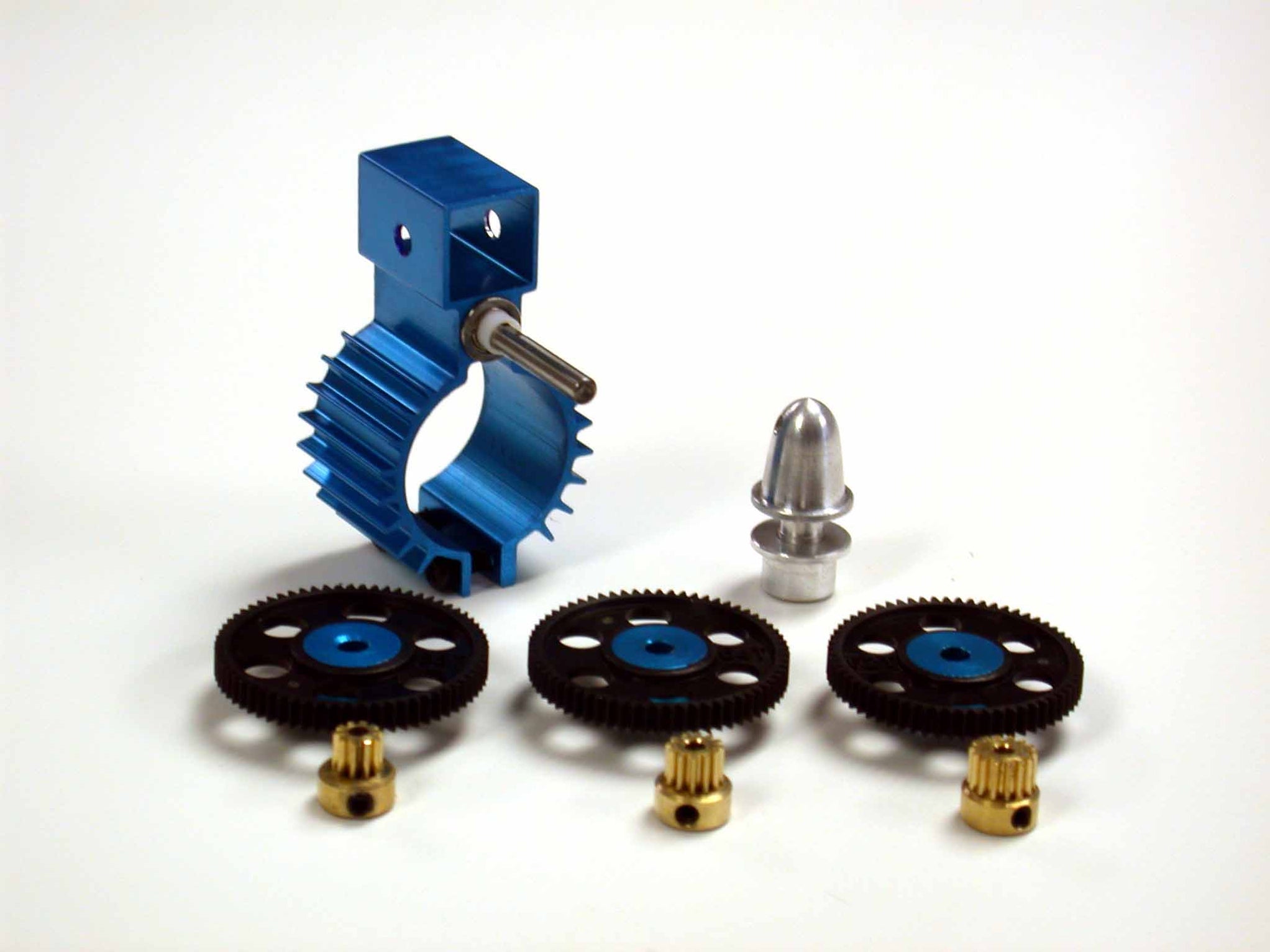 Himax Offset Aluminum Gear Boxes — MPI Hobby