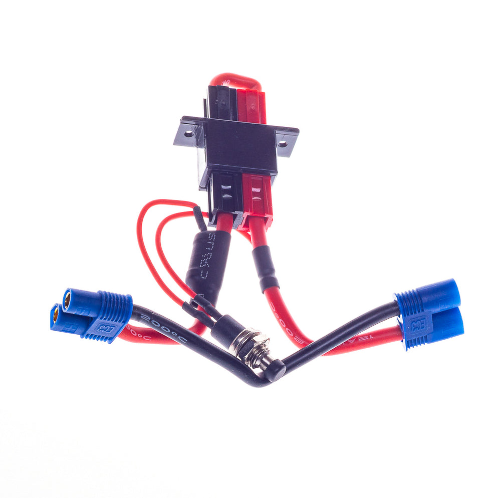 6993 No Spark Arming Switch, with EC3 Plug & AWG12 HD wire — MPI Hobby