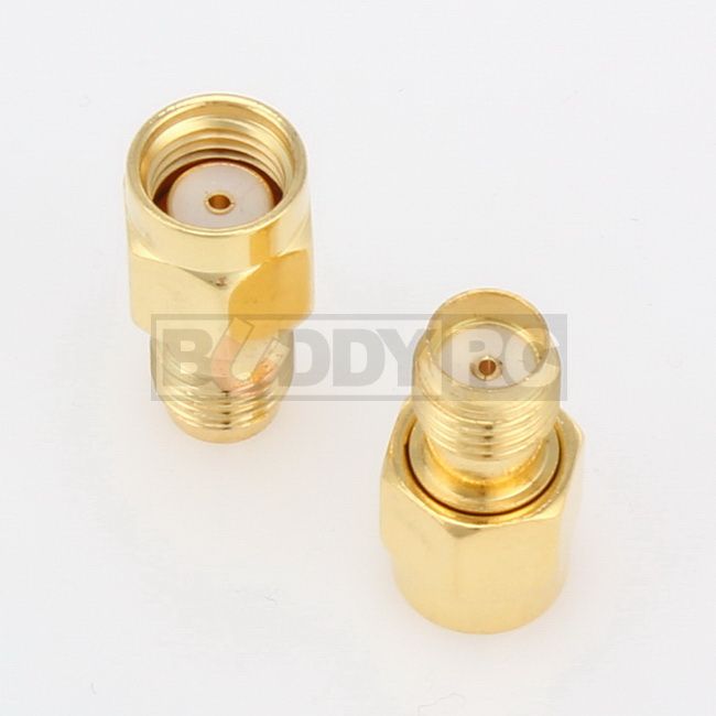 RP-SMA Male to SMA Female Adapter — MPI Hobby