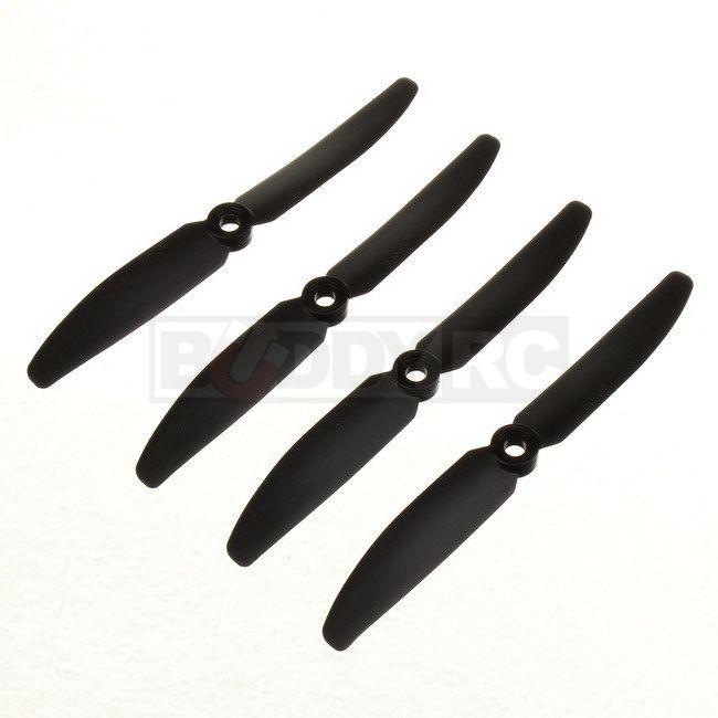 GemFan Direct Drive 5X3 inch Multirotor Reverse Black Propellers 4 Pie ...