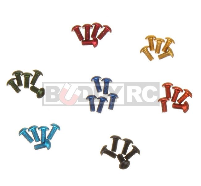 7075 Aluminum M3x6 Screws Green – MPI Hobby