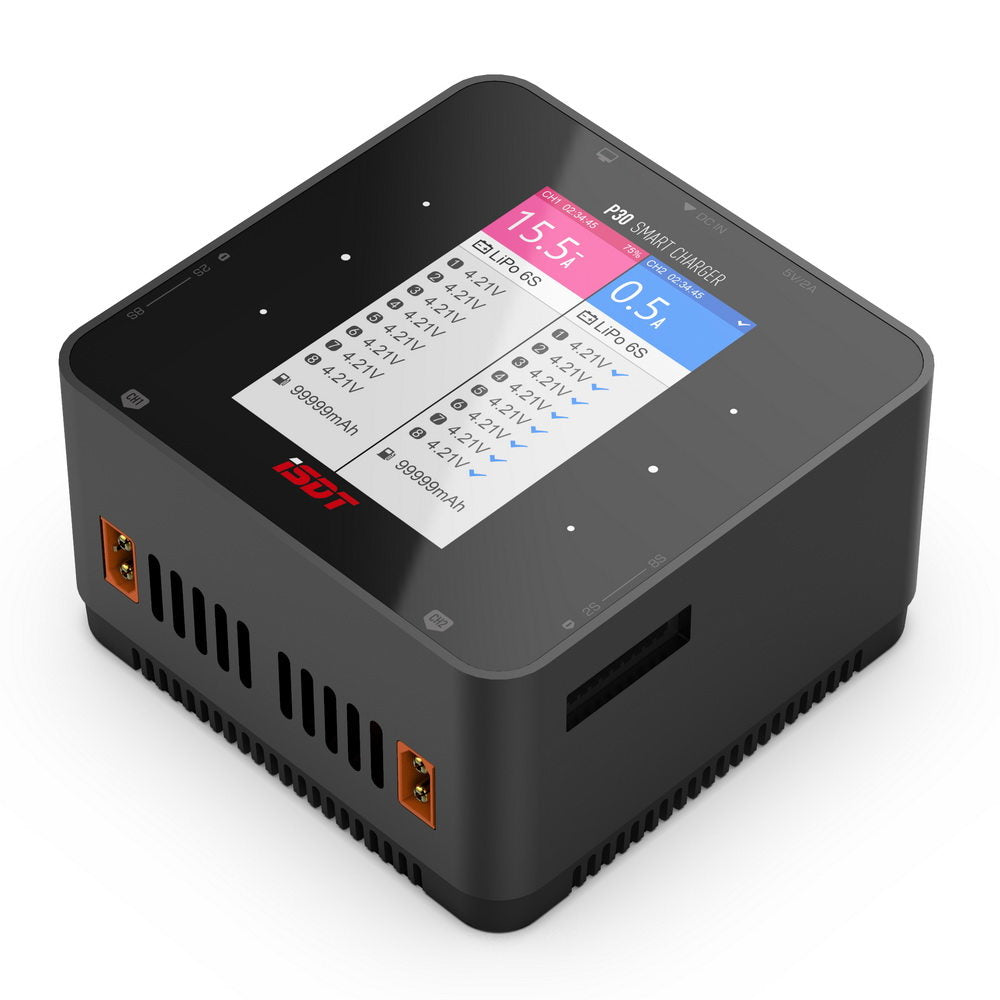 ISDT P30 1500W 50A 8S Dual Port Smart Charger – MPI Hobby