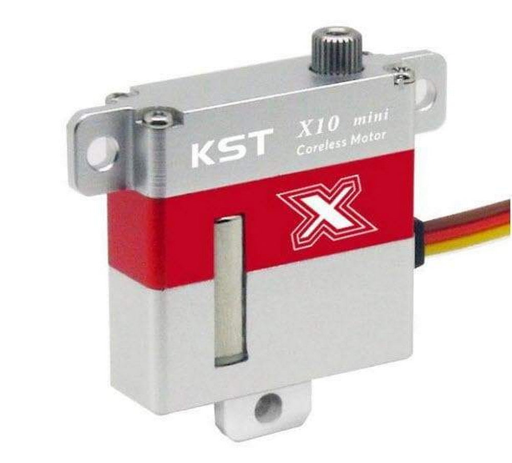 KST X10 Mini Digital Wing Servo 8.4V 0.09s 7.5kg.cm 104oz.in — MPI Hobby